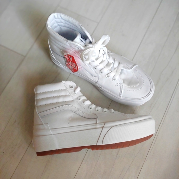 Vans | Shoes | Vans New Sk8hi Stacked Platform Shoes | Poshmark